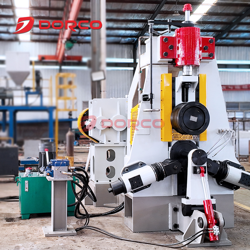 Hydraulic vertical ring rolling machine meets the manufacturing needs ...