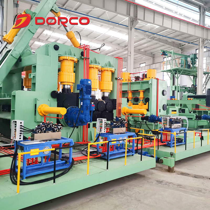 High Output 550KW Spiral Weld Pipe Mill High Speed Spiral Pipe Mill