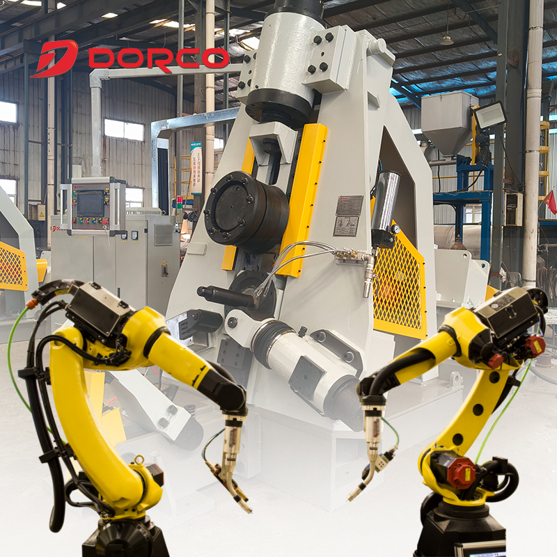 Automated Ring Rolling Machine with Unmanned Operation