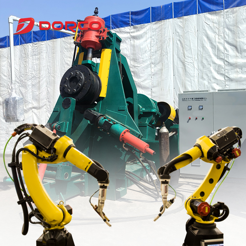 Automated Ring Rolling Machine with Automatic Weighing